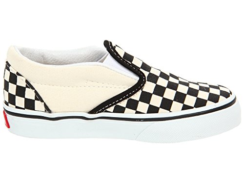 Vans Unisex Baby Classic Slip-On - Black/White Checkerboard Size 9 Toddler