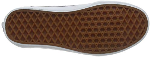 Vans Women's WM Ward Sneaker, Red ((Canvas) Burgundy Olq), 8