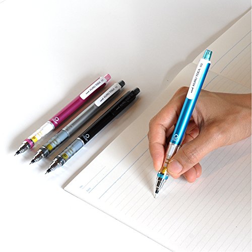 uni Kurutoga Mechanical Pencil Standard, 0.3mm, Black (M34501P.24)