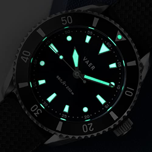 Vaer DS4 Meridian Solar Dive Watch 38mm