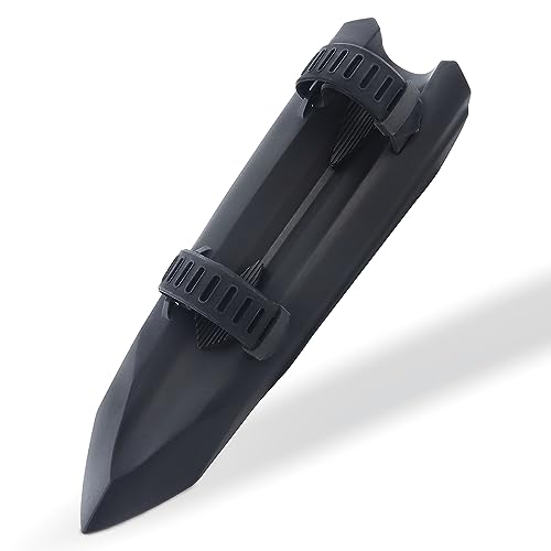 MAKELEN Front Fender for Road Bike and MTB - Mud Guard Mudflap for E-bike - Black