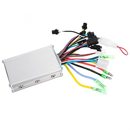 EGGPOD Bike Fender Electric Bike Controller 24V/36V/48V 250W/350W Brushless Controller with LCD Display Panel for Electric Bicycle e-Bike Scooter Mud Guards (Color : 24V-36V)