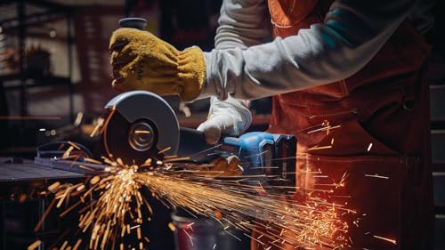 BOSCH GWS18V-10PB14 18V Brushless 4-1/2 – 5 In. Angle Grinder Kit with Paddle Switch and (1) CORE18V® 8 Ah High Power Battery