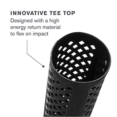SKLZ Pro Elite Heavy-Duty Adjustable Baseball and Softball Batting Training Tee Black