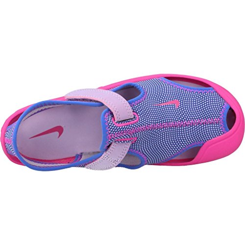 Nike Sunray Protect (PS) Little Kid's Shoes Hydrangeas/Fire Pink (12 Little Kid M)