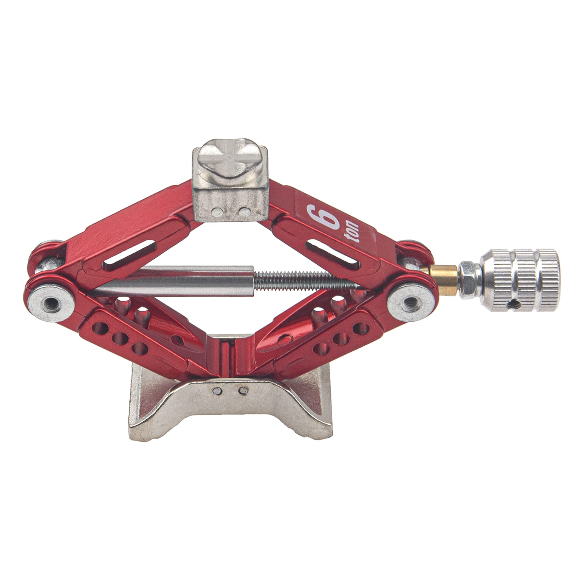 ShareGoo 1/10 RC Scale Jack Height Stands Adjustable Simulation Jack Tool Compatible with Traxxas TRX-4 Axial SCX10 Wraith Tamiya CC01 RC4WD D90 1/10 RC Crawler Car