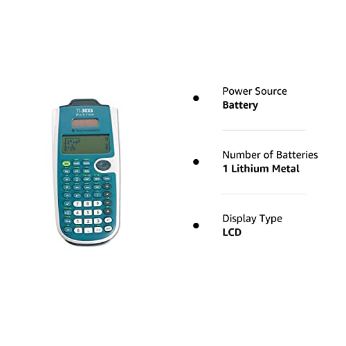 Texas Instruments Ti30xsmv Ti-30Xs Multiview Scientific Calculator, 16-Digit LCD