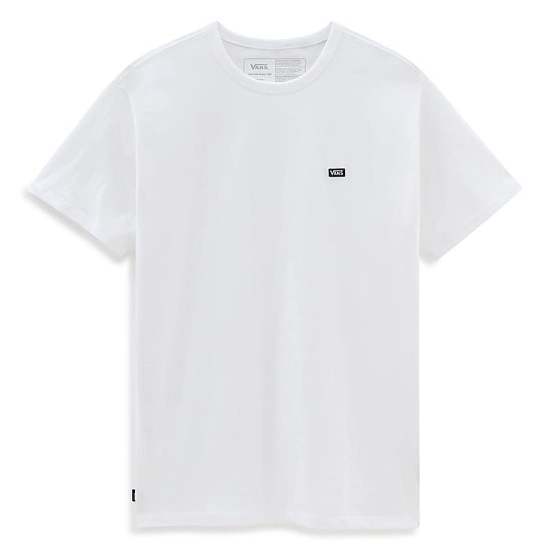 Vans Men's Short Sleeve T-Shirt, (Off The Wall Classic) White, Size X-Large