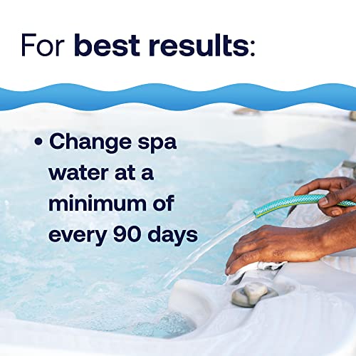 HTH Spa Care Bromine Tabs, Spa & Hot Tub Chemical Sanitizer, Fits All Floaters, 2 lbs