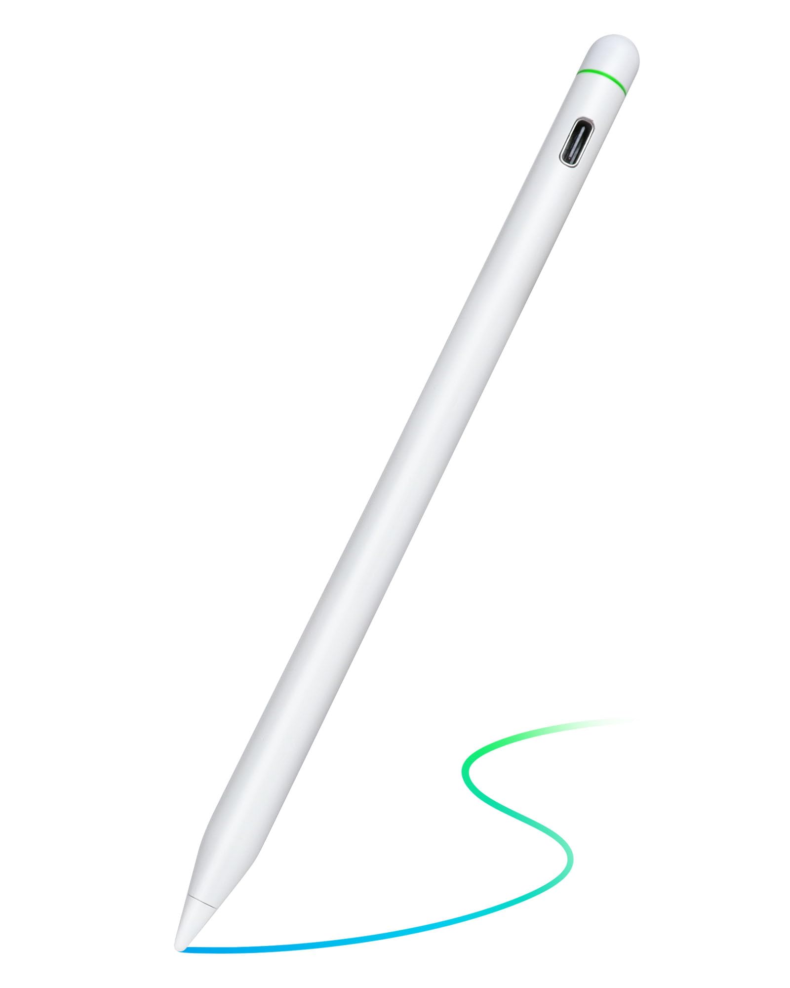 Stylus Pencil 1st Generation for iPad 9th&10th Generation with Palm Rejection, Tilt Sensitivity, Stylus Pen Compatible with iPad Pro 11/12.9, iPad 10/9/8/7/6, iPad Mini 5/6, iPad Air 3/4/5