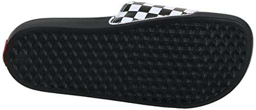 Vans La Costa Slide-On (Checkerboard) True White/Black Men's 8, Women's 9.5 Medium