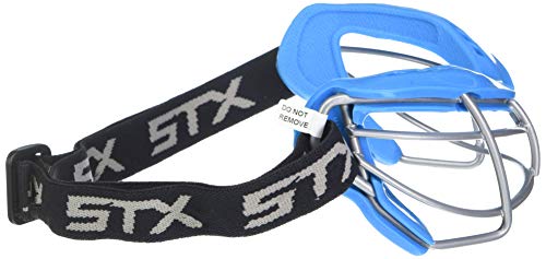 STX Lacrosse Rookie-S Youth Goggle, Electric,Blue , black , silver