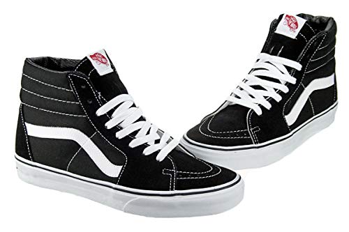 Vans SK8-Hi(tm) Core Classics, Black/White, 6.5 D(M) US Men/8 Women