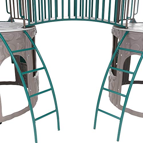 Lifetime 90966 Double Adventure Tower with Monkey Bars