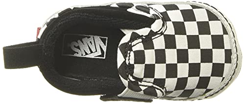 Vans Infant Checker Slip-On Black/True White Crib Size 4
