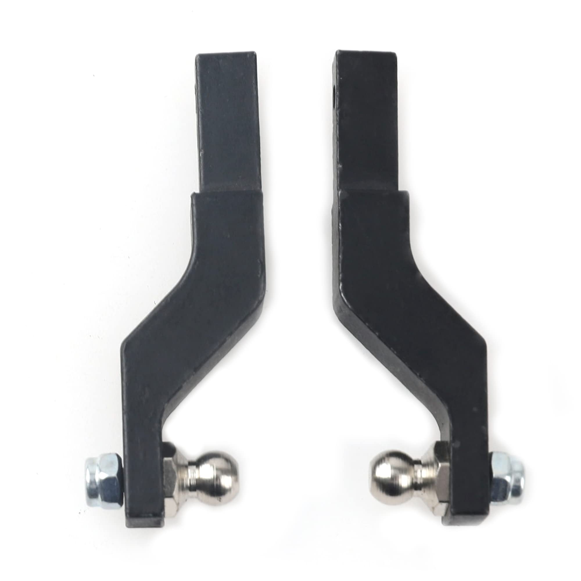 2PCS HIRCQOO 1/10 RC Decorations Accessories Metal Tow Trailer Drop Hitch Receiver Compatible with Traxxas TRX-4 Tamiya CC01 Axial SCX10 D90 Redcat HSP 90046 D110 1/10 RC Crawler