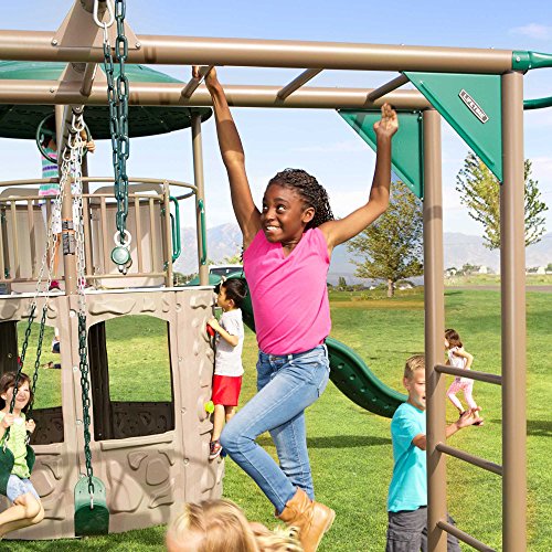 Lifetime 90630 Products Adventure Tower Deluxe Playset, Green