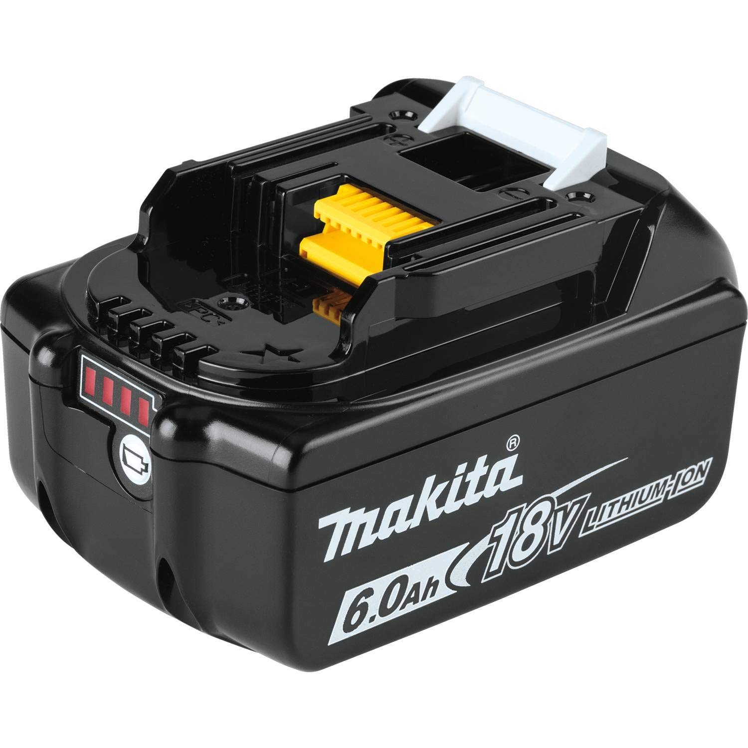Makita XT616PT 18V LXT Lithium-Ion Brushless Cordless 6-Pc. Combo Kit (5.0Ah), BL1860B 18V LXT Lithium-Ion 6.0Ah Battery, and XAG04Z 18V LXT Li-Ion Brushless Cordless 4-1/2” / 5" Cut-Off/Angle Grinder