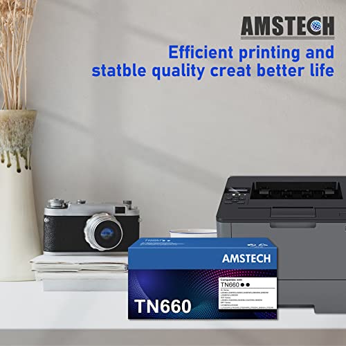 TN-660 TN 660 TN660 High Yield Black Toner Cartridge 2 Pack Compatible Replacement for Brother TN6602PK TN630 HL-L2380DW HL-L2300D HL-L2320D HL-L2340DW MFC-L2700DW MFC-L2740DW DCP-L2540DW Printer