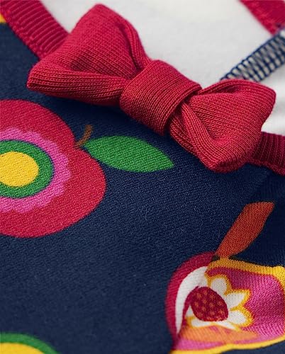 Gymboree,and Toddler Short Sleeve Dressy Dresses,Apple Print,5T