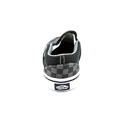 Vans Unisex-Child Classic Slip-On Core-K, Check Black/Pewter, 7 M US Toddler