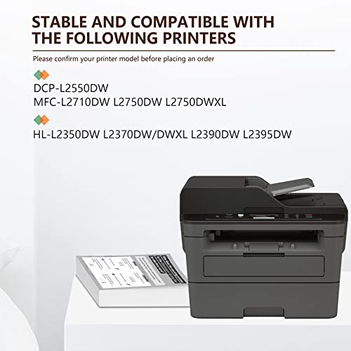 DRAWN TN730 Black Toner Cartridge Compatible 1 Pack TN-730 Standard Capacity(1500 Pages) Toner Cartridge Replacement for Brother DCP-L2550DW MFC-L2750DW HL-L2370DW/DWXL L2395DW Printer