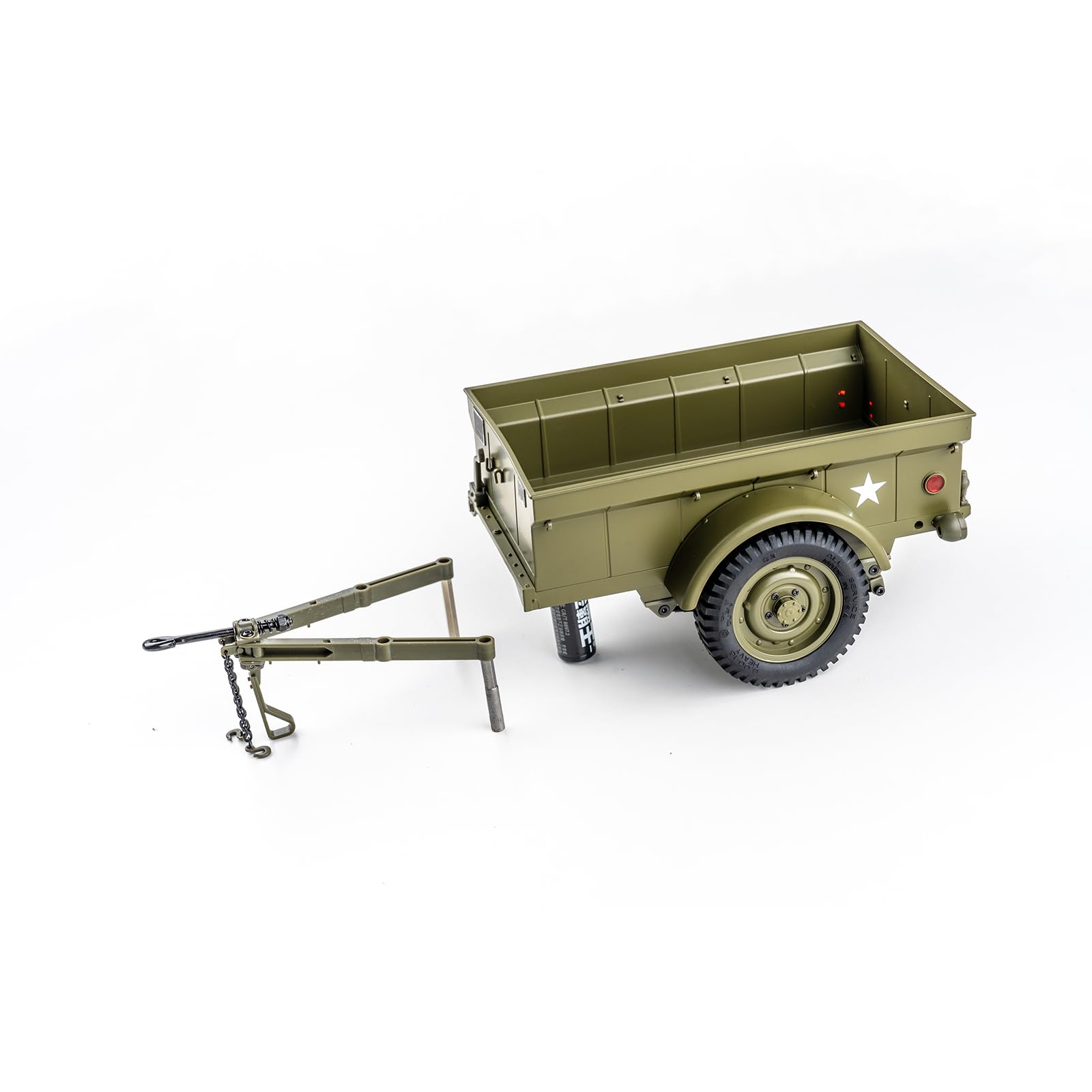 ROCHOBBY Trailer for 1/12 1941 MB Willys Scaler RC Crawler, RC Accessories
