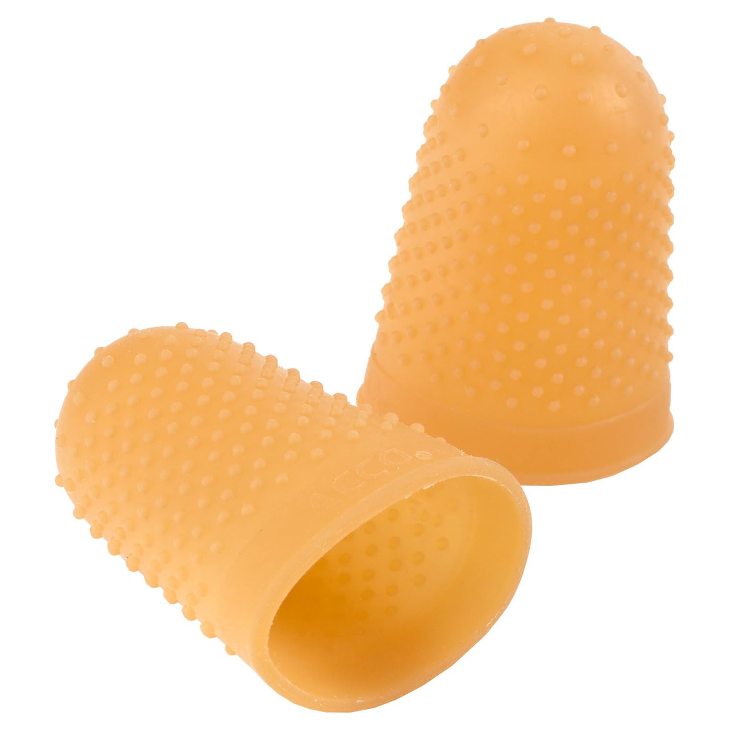 Swingline Rubber Finger Tips, Finger Cots, Small, Size 11, Amber, Finger Protector For Use with Swingline Staples & Swingline Staplers, Home Office Desktop Accessories, 12 Count (54031)