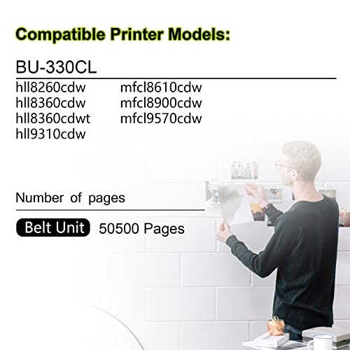 MKAE 1-Pack High Yield BU-330CL Belt Unit Replacement for Brother C2425dw C2535dw MC2425adw MC2535adwe MC2640adwe Printer. others