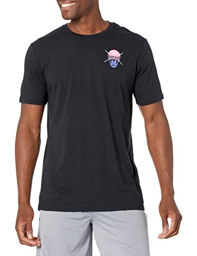 Under Armour Men's Standard Hypno Skull Short Sleeve T-Shirt, (001) Black / / White, Large