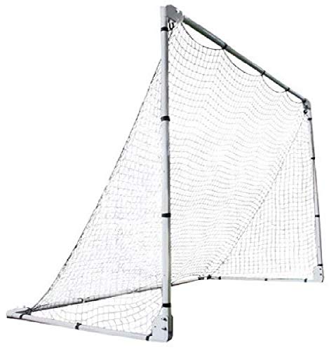 Lifetime 90046 Soccer Goal with Adjustable Height and Width, 7' x 5',Black