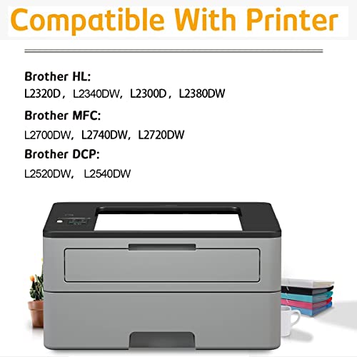 CG CHINGER (NO Toner) Compatible DR 630 Drum Unit Replacement for Brother DR630 DR-630 for Brother HL-L2340DW HL-L2300D HL-L2380DW MFC-L2700DW L2740DW DCP-L2540DW L2520DW HL-L2320D MFC-L2720DW Printer
