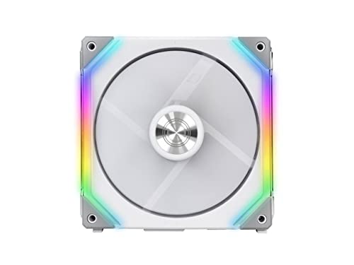 Lian Li UNI Fan SL140 RGB x1 140mm Revolutionized Daisy-Chain ARGB Fan - White