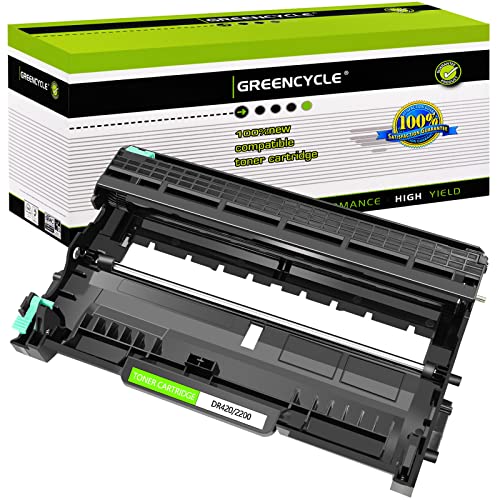 greencycle Drum Unit Replacement Compatible for Brother DR420 DR-420 Used in HL-2130 HL-2240 HL-2270dw HL-2280dw MFC-7360n MFC-7860dw IntelliFax 2840 2940 Series Laser Printer (Black, 1-Pack)