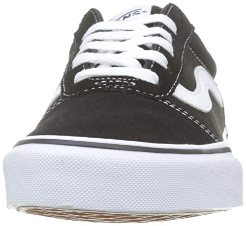 Vans Women’'s Ward Low-Top Sneakers, (Suede/Canvas) Black/White Iju, 5 UK 5 UK