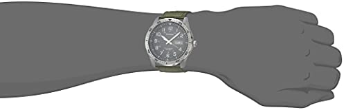 Casio Men's Stainless Steel Solar Powered Cloth Strap, Green, 22 Casual Watch (Model: MTP-S120L-3AVCF)