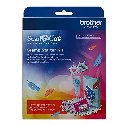 Brother ScanNcut Stamp Starter Kit, Unique