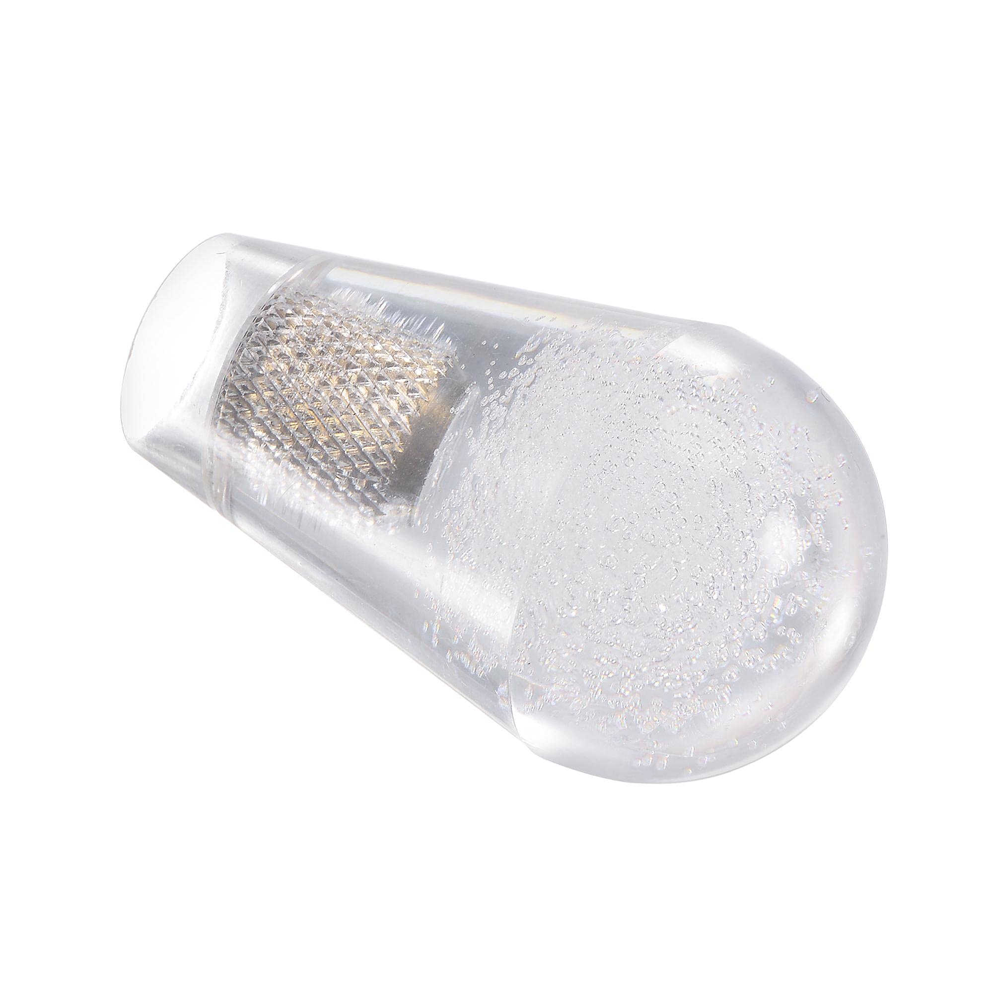 uxcell Ellipse Oval Joystick Head Rocker Ball Top Handle Arcade Game Replacement White