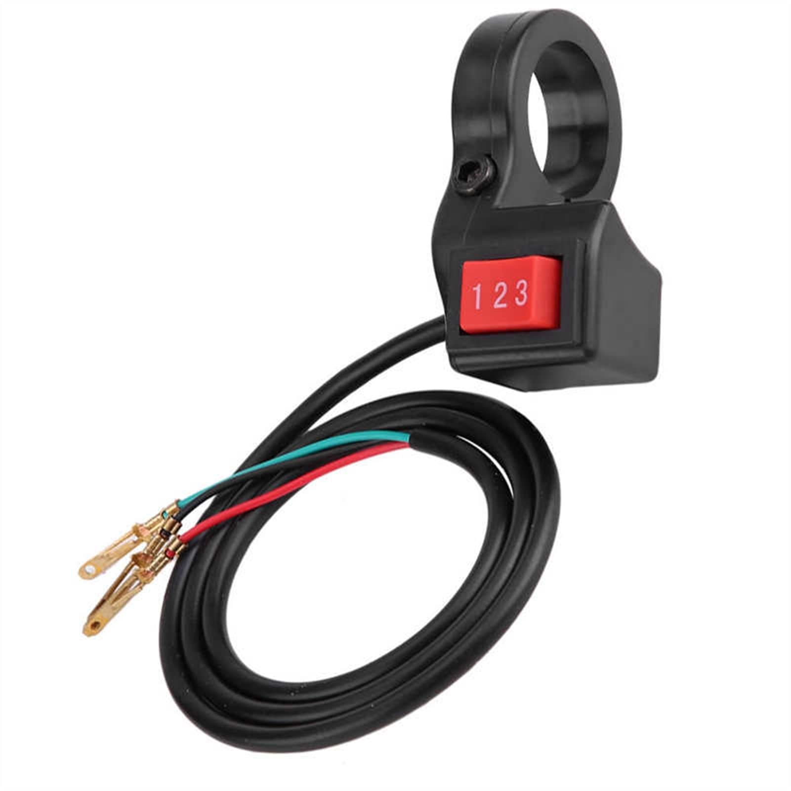 Bike Fender 22mm 7/8 inch Electric 3 Speed Module Handlebar Switch Shift for Motorcycle E-Bike Scooter Motorcycle Switch Mud Guards