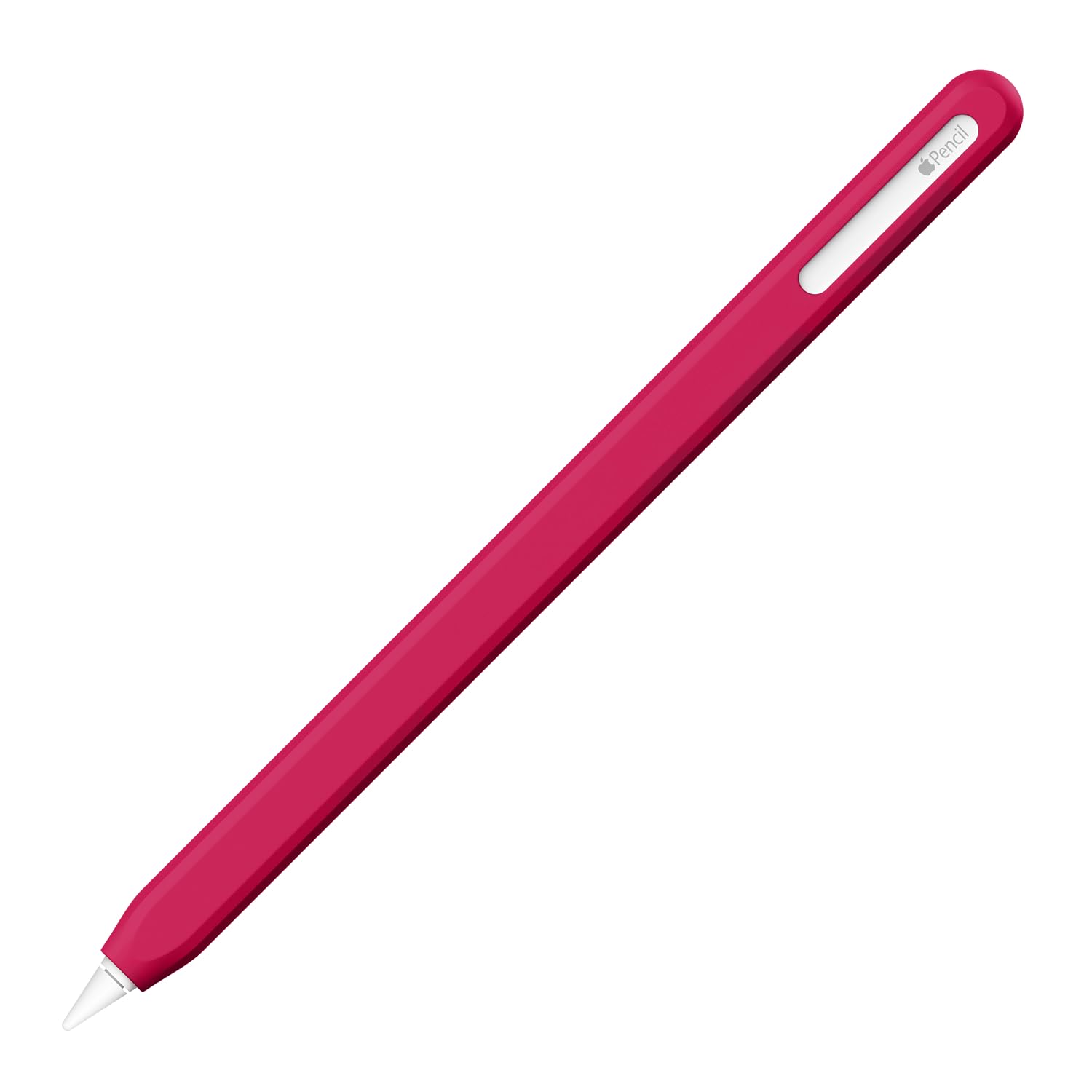 UPPERCASE Designs NimbleSleeve Premium Silicone Case Holder Protective Cover Sleeve Compatible with iPad Apple Pencil Pro and 2nd Generation Only (Magenta)