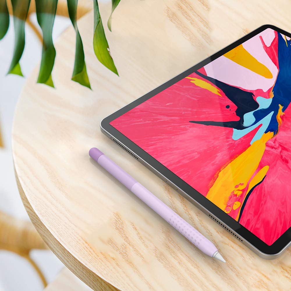Delidigi Case Compatible with Apple Pencil Pro and Apple Pencil 2nd Generation, Gradient Color Case Sleeve Silicone Cover Accessories for Apple Pencil