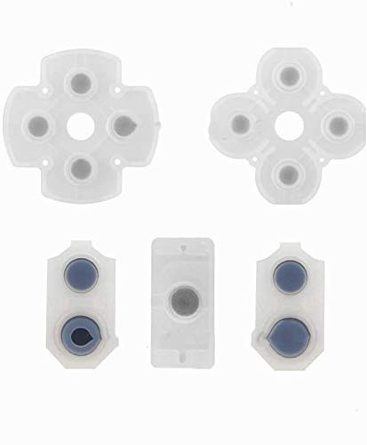 GGZone New Silicone L R Conductive Rubber Adhesive Button Pad Keypad for PS4 JDS-055 JDS-050