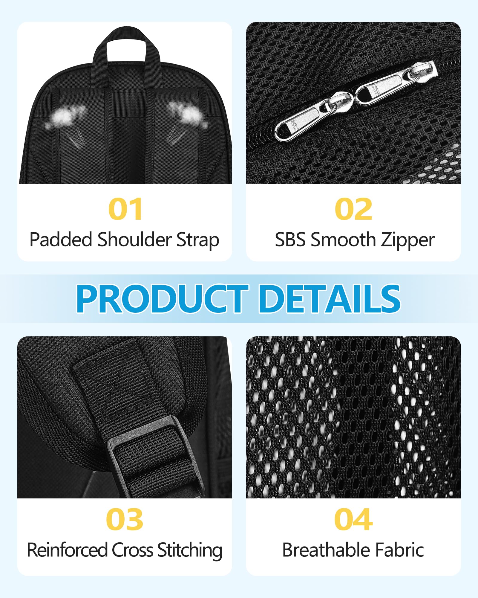 Paxiland Mesh Backpack Lightweight See Through College Student Backpack for Commuting Swimming Travel Beach Outdoor Sports