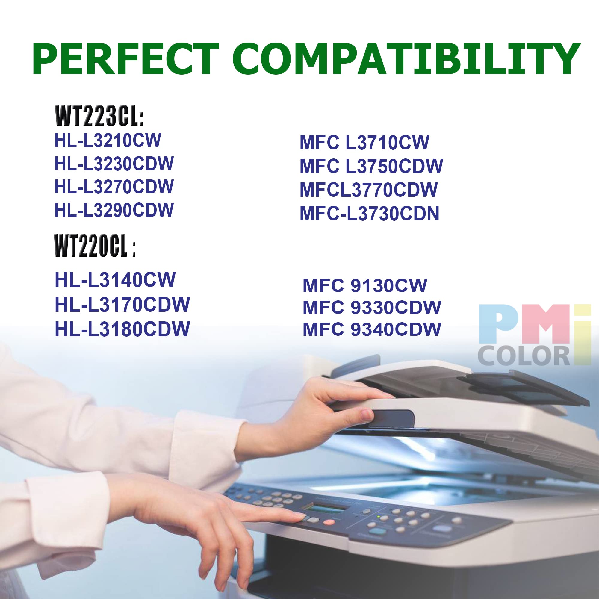 WT-220CL Waste Toner Box Compatible Brother WT 220CL Works with HL-3140CW, HL-3170CDW, HL-3180CDW, MFC-9130CW, MFC-9330CDW, MFC-9340CDW (1 Pack)