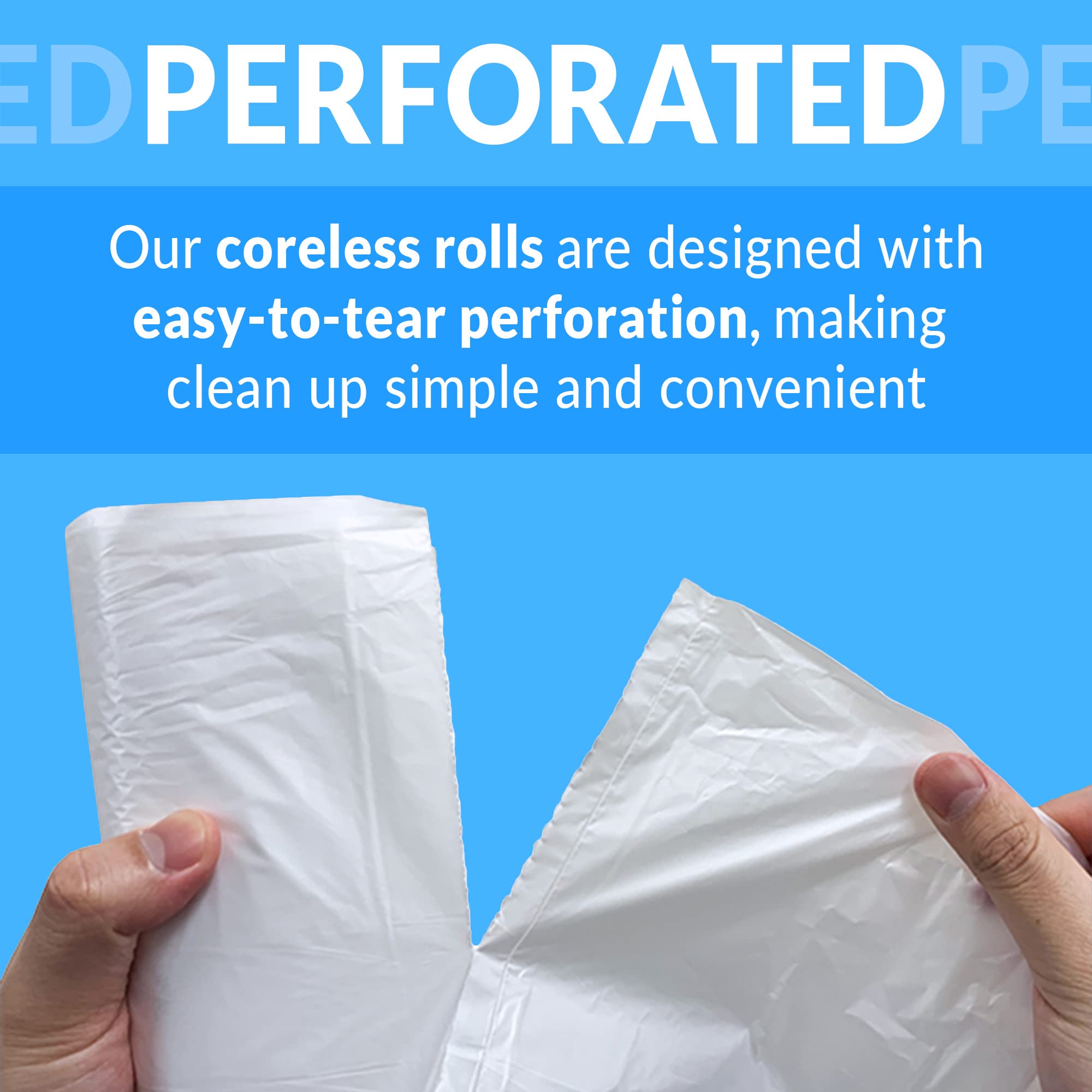 Reli. SuperValue Trash Bags 13 Gallon | 1000 Count | Tall Kitchen Garbage Bags Bulk - Clear | 13 Gallon Clear Trash Bags / Trash Can Liners for Garbage | Made for 12 Gal, 13 Gal, 16 Gal - Unscented