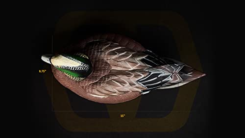 Lifetime Decoys HydroFoam Wigeon 6 Pack - Light as a Feather - Lasts Forever