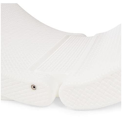 SwimWays Terra Sol Sonoma 2-in-1 Pool Float and Patio Chaise Lounge Chair, White