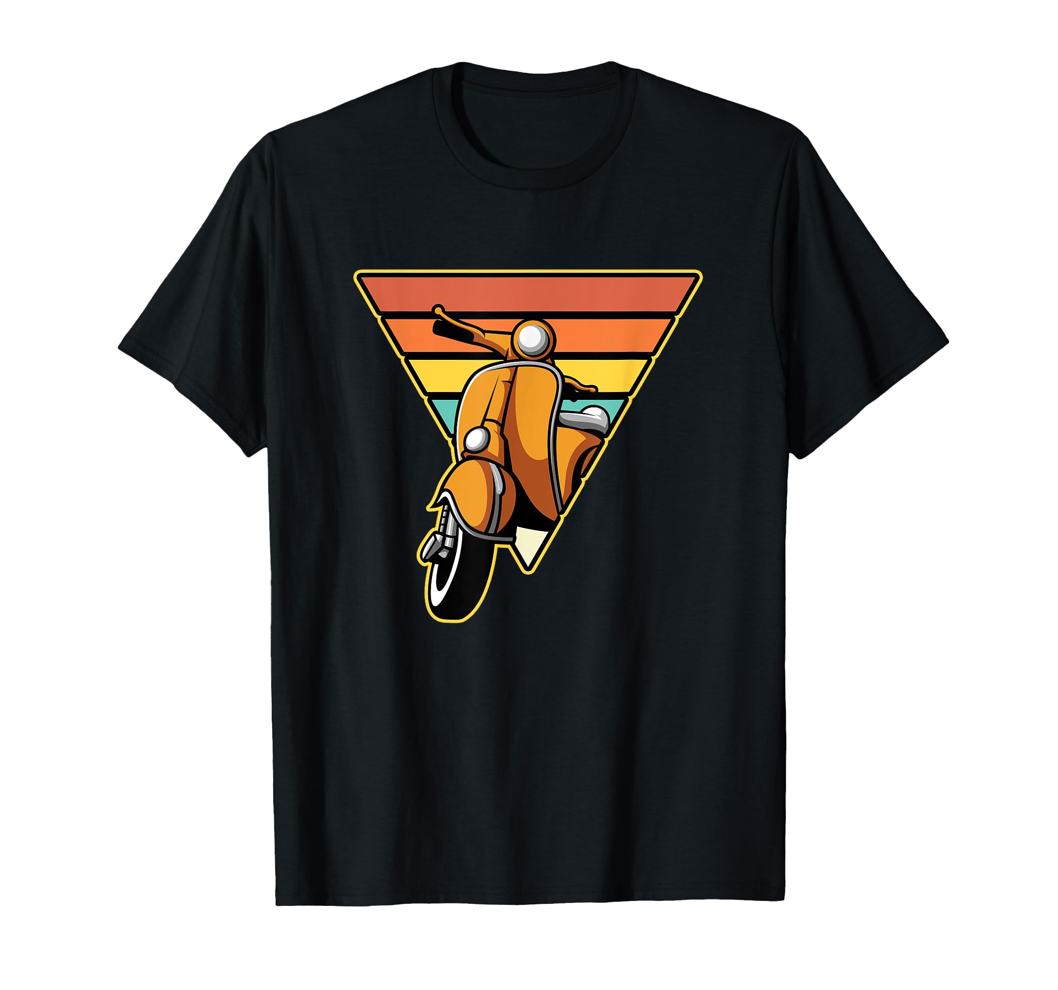 Retro Scooter Bike Motorbike Scoot - Vintage Moped T-Shirt