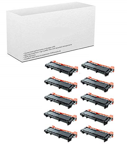 AM-Ink Compatible Toner Cartridge Replacement use for Brother TN630 TB-630 TN660 TN-660 High Yield MFC-L2720DW MFC-L2740DW Printer (10-Pack)