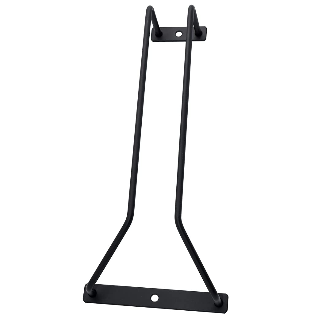 zoohot 9.6-Inch Wine Glass Rack - Under Cabinet Stemware Wine Glass Holder Glasses Storage Hanger Metal Organizer for Bar Kitchen Black (1 Rows, 3 Pack)